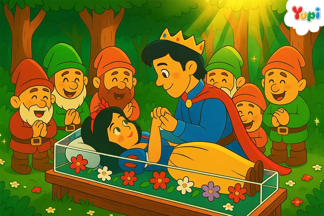 Dongeng Putri Salju dan Tujuh Kurcaci yang Baik Hati